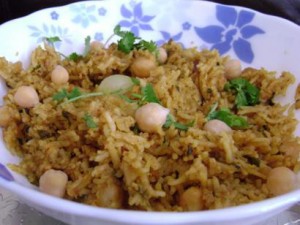 Channa Pulav | Veg Recipes By ISKCON Desire Tree